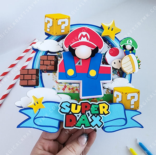 Plumber Bros Cake Topper – Magicalkraftsbymk
