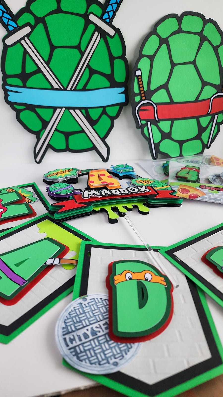 Half Shell Banner – Magicalkraftsbymk