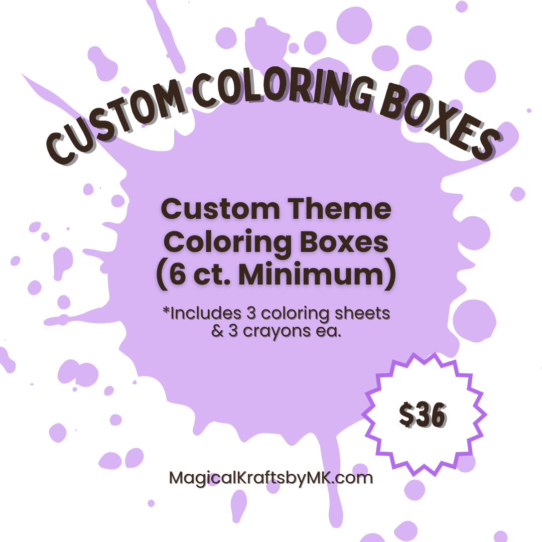 Custom Theme Coloring Boxes – Magicalkraftsbymk