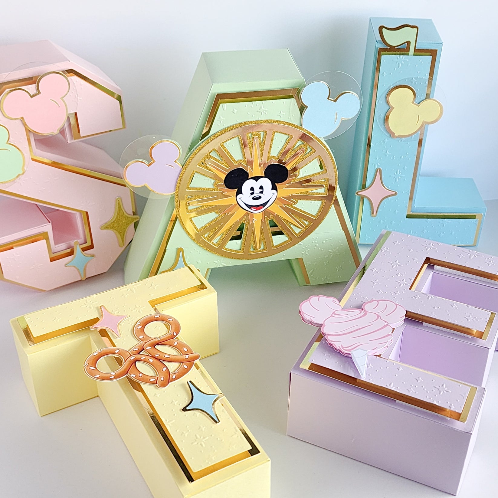 Vintage Park 3D Letters/Numbers – Magicalkraftsbymk